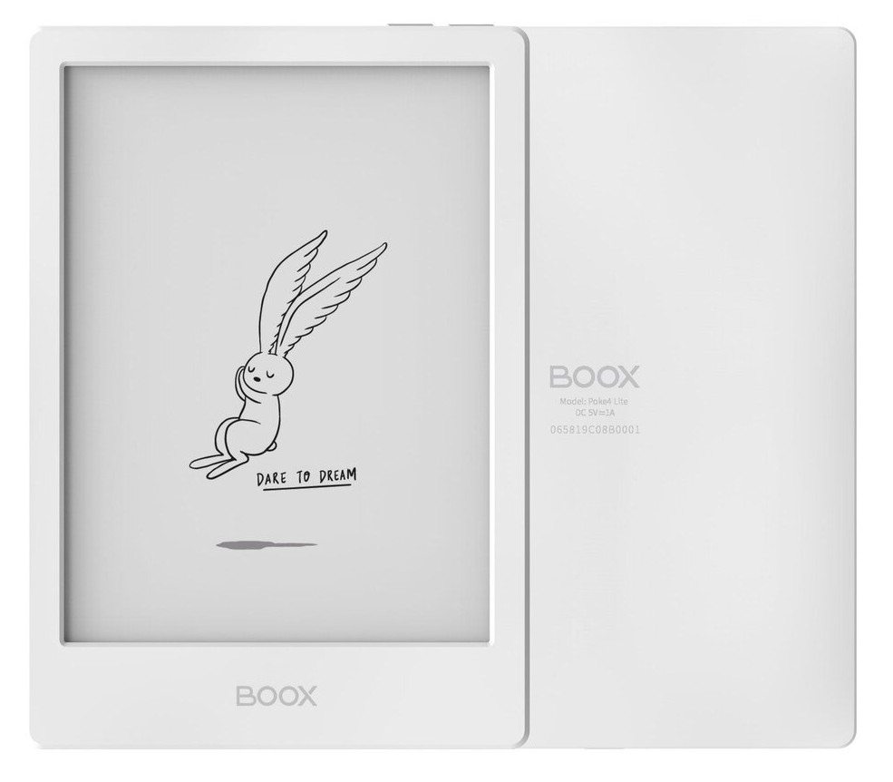 ONYX BOOX POKE 4 Lite, 6", 16GB, Android 11, WiFi, bílý + DÁRKY